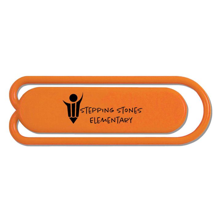 Custom Standard Clippy Oval Plastic Clip