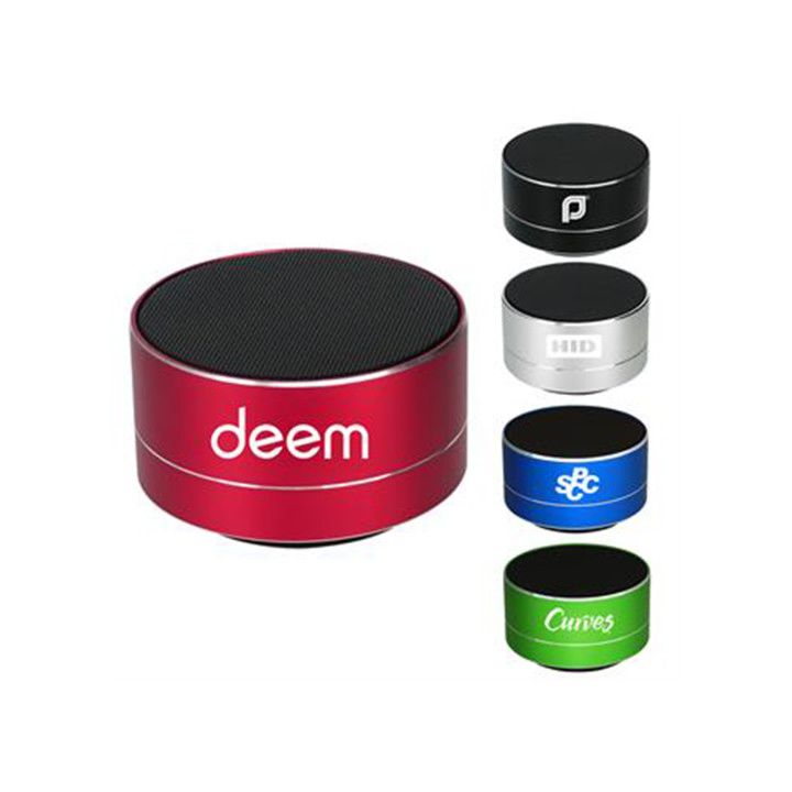 Custom Hockey Puck Bluetooth Speaker Stereo Pairing Ready