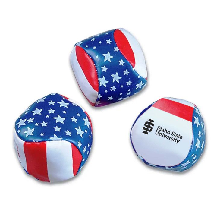 Custom 2" USA Hacky Sack Kick Ball