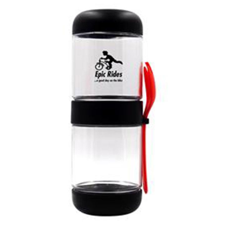 Custom Snack Stackers 2 Pack with Fork