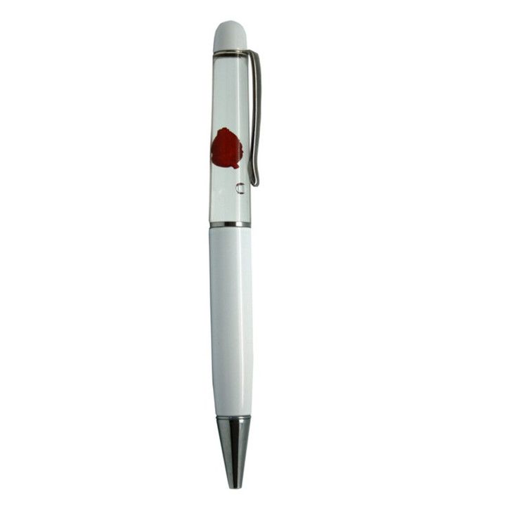 Custom Floating Heart Ballpoint Pen