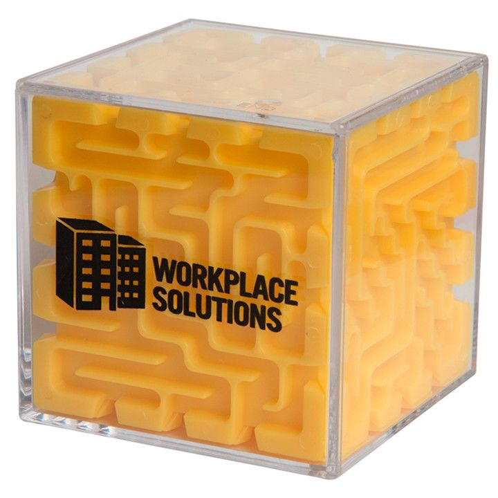 Custom Cube Maze Puzzle