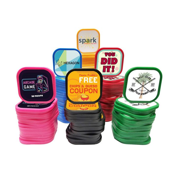 Custom Square Poker Chip