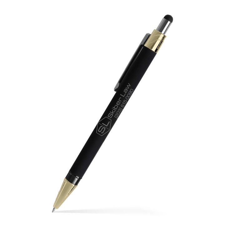 Custom Sleek Stylus Click Metal Pen