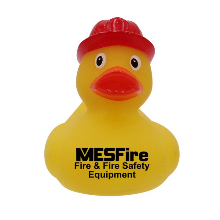 Custom Fire Chief Duck Toy