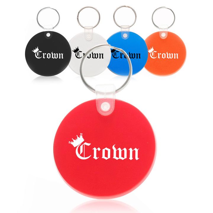 Custom Round Soft Key Tags