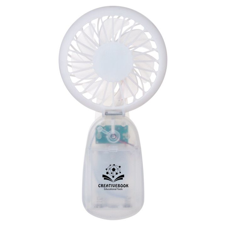 Custom Prisma Battery Powered Clip-On Fan