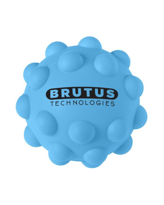Printed Logo Tie Dye Push Pop Ball | Custom Stress Toys