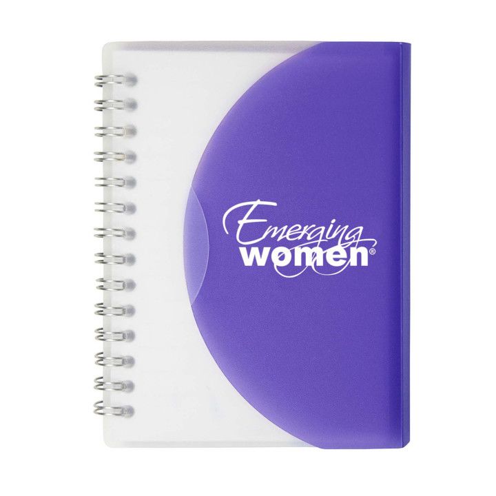 Custom Two-Tone 3" x 4" Jr. Spiral Notebook