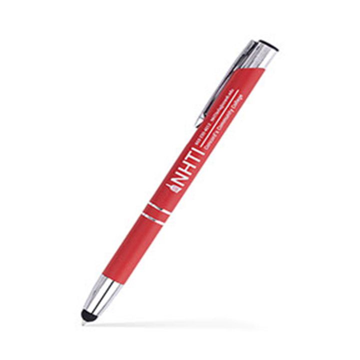 Custom Monica Stylus Soft Touch Metal Click Pen