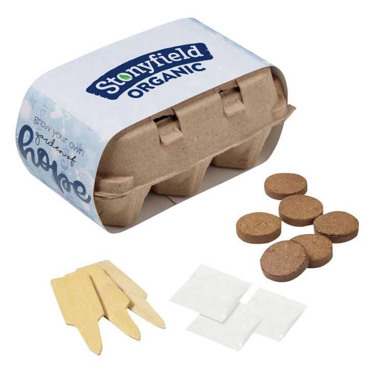 Custom Blue Grow Your Own Garden of Hope Kit