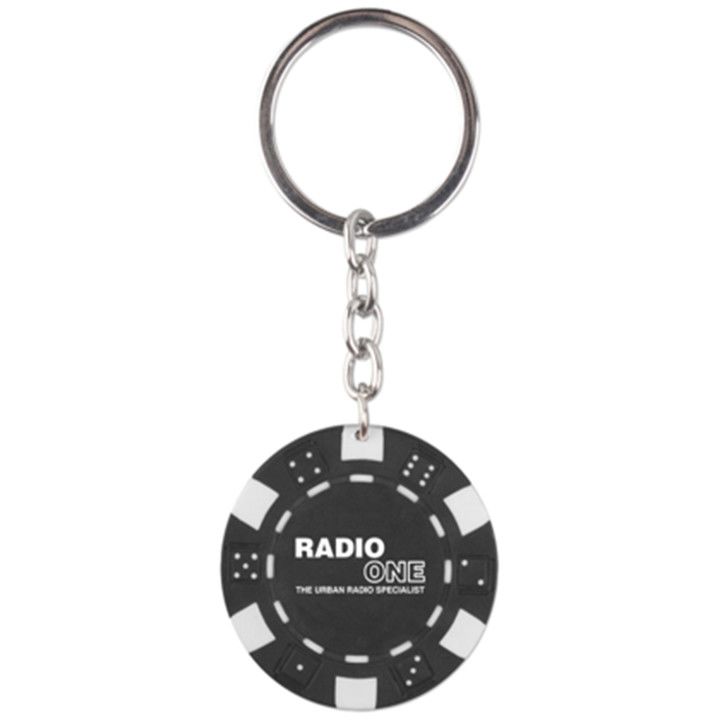 Custom Poker Chip Keychain