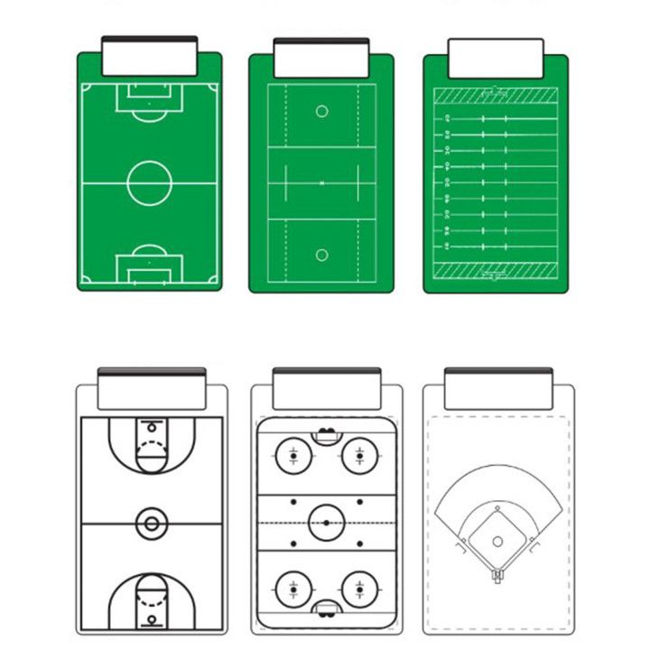 Custom Sports Clipboard with Jumbo Clip