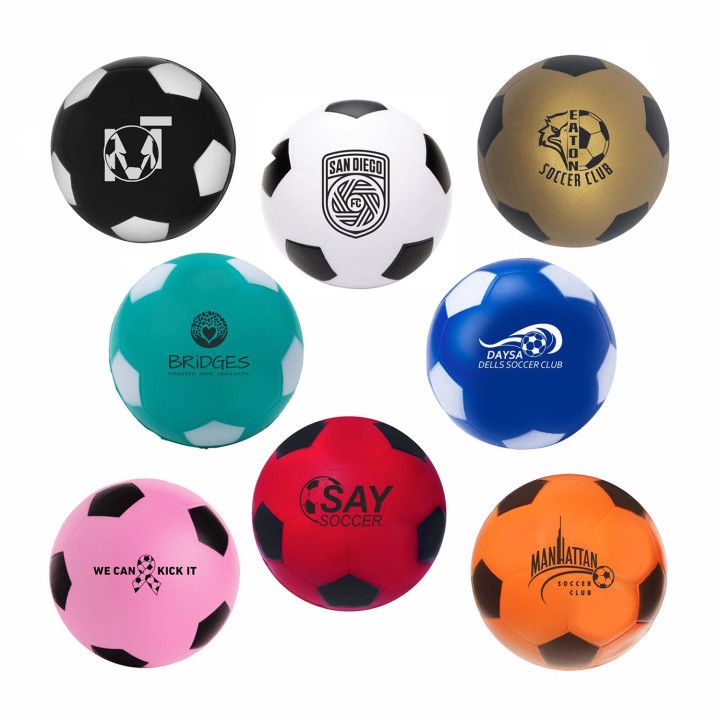 Custom Soccer Ball Stress Toy