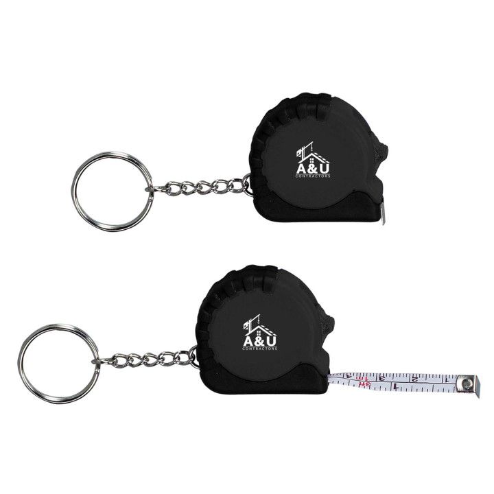 Custom Tape Measure Keychain