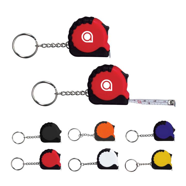 Custom Tape Measure Keychain