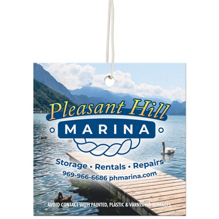 Custom Square Air Fresheners (Square Corners)