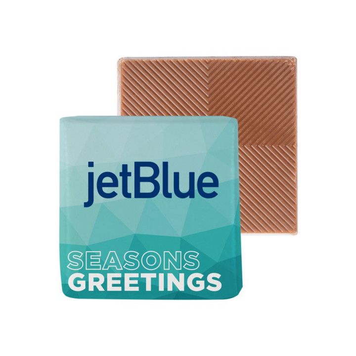 Full Color Chocolate Squares with Logo | Custom Chocolate Gifts