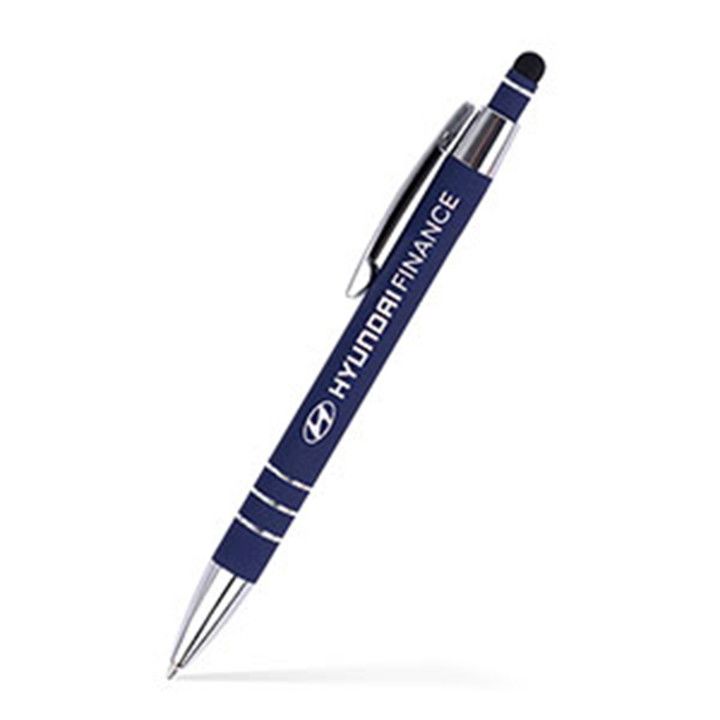 Custom Karina Stylus Soft Touch Metal Click Pen