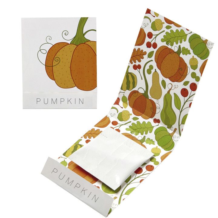 Custom Pumpkin Seed Matchbook