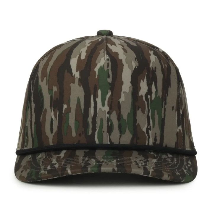 Custom Camo Performance Cap w/ Cord