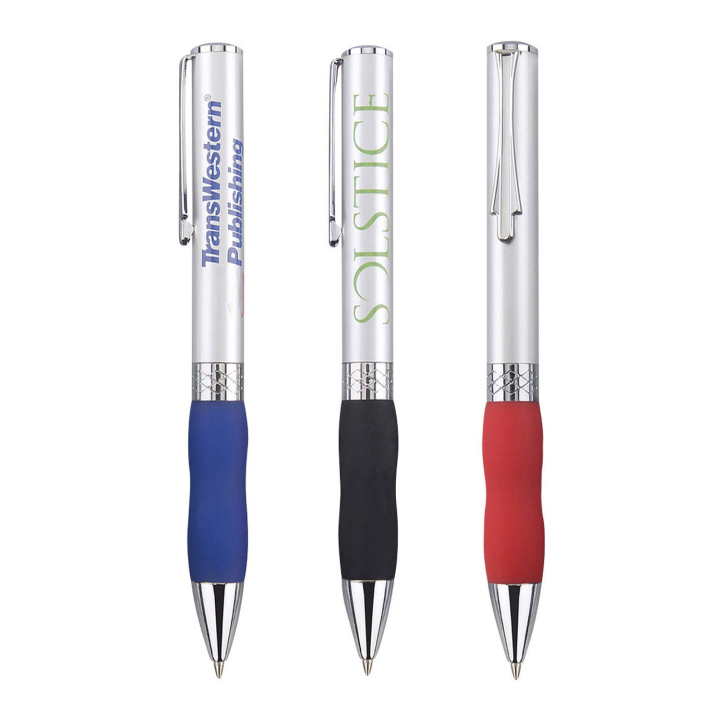 Custom Satin Twist Metal Pen