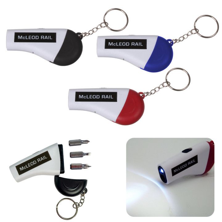 Custom LED Screwdriver Keychain