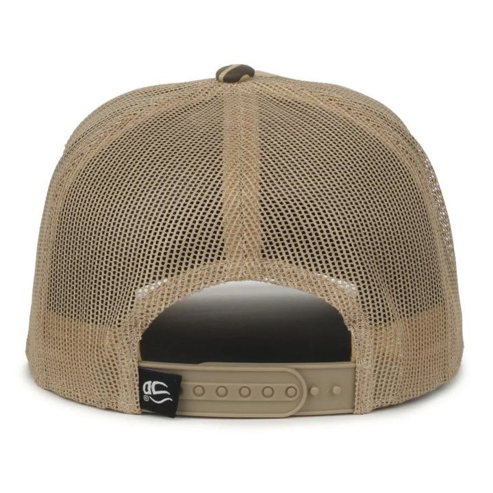 Custom Camo Mesh 5-Panel Cap