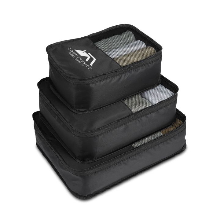 Custom 3pc Travel Packing Cube Set