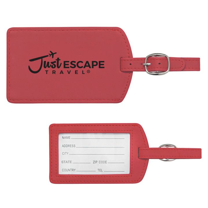 Custom Luggage Tag with ID Card & Strap