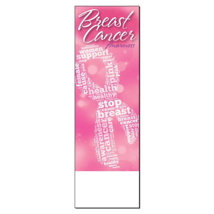 Custom Breast Cancer Awareness Bookmark