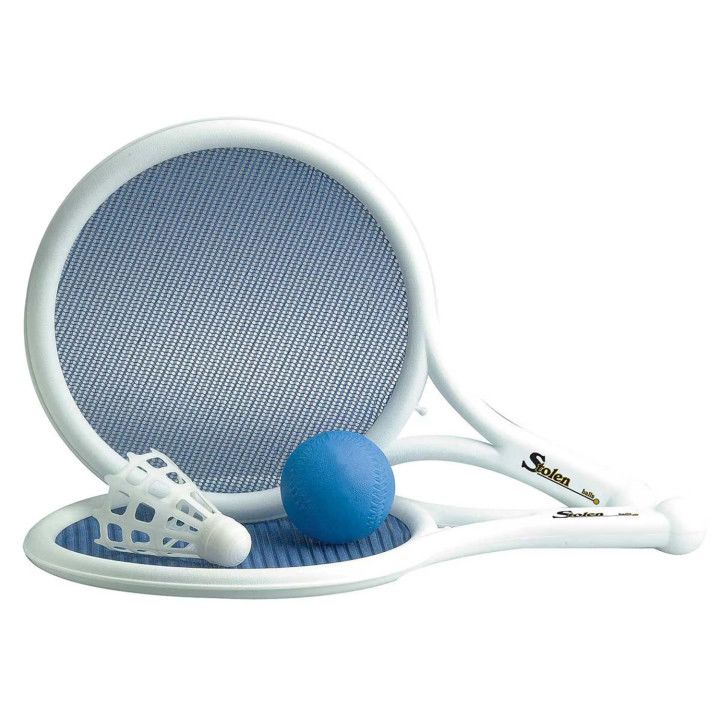 Custom Mesh Paddle Ball & Birdie Game
