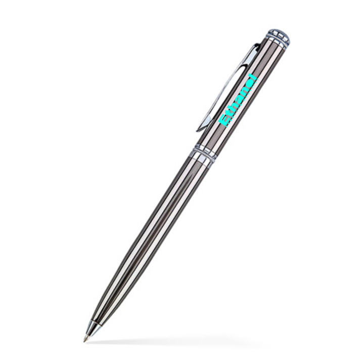 Custom Solid Brass Twist Ballpoint Pen