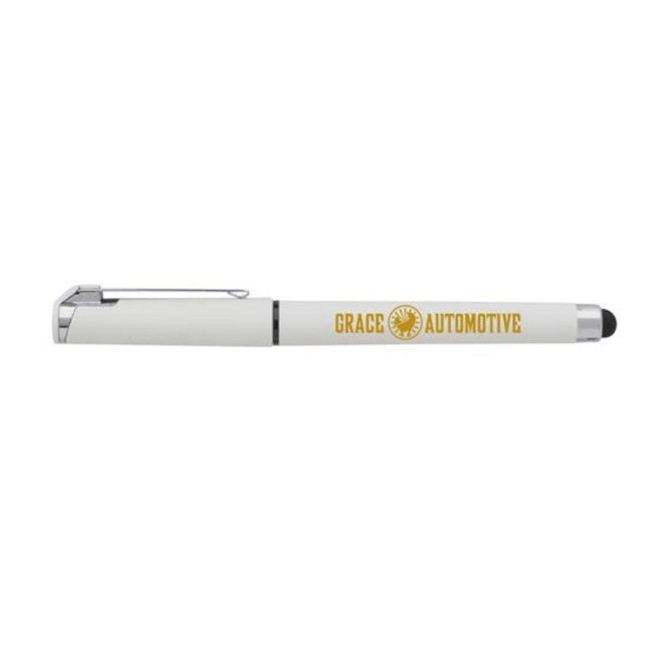 Fine Ballpoint Pull Cap Cali Stylus Pen with Logo