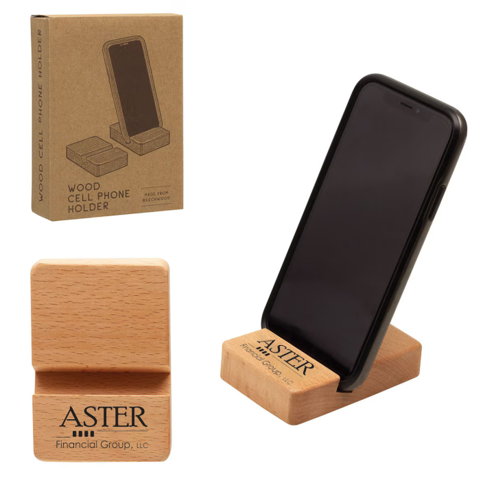 Custom Wood Cell Phone Holder