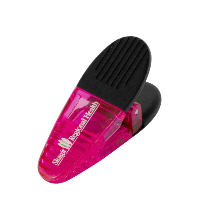 Translucent Power Clips Logo Imprinted | Personalized Magnetic Clips