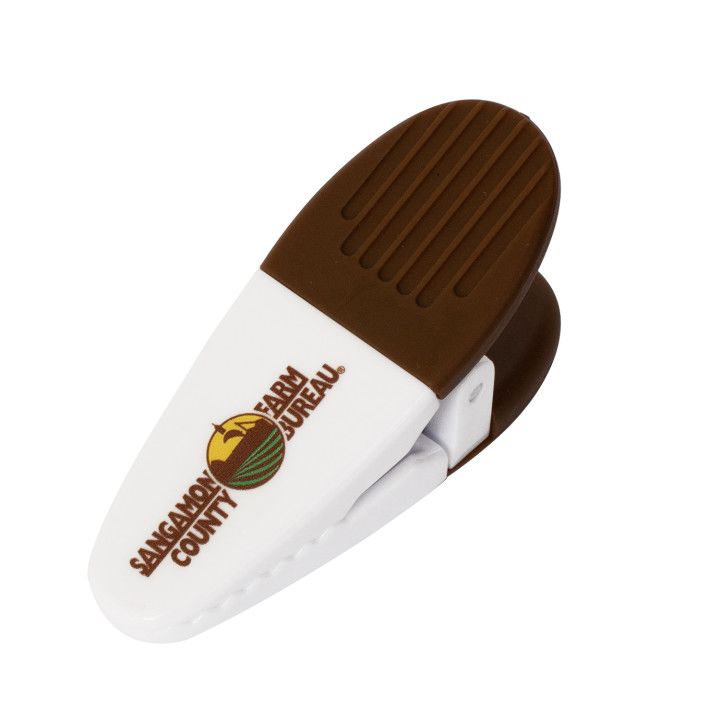 Translucent Power Clips Logo Imprinted | Personalized Magnetic Clips