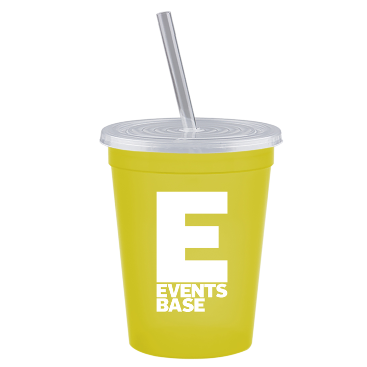 Stadium Cup with Lid 16 oz. Giveaways | Imprinted Stadium Cups