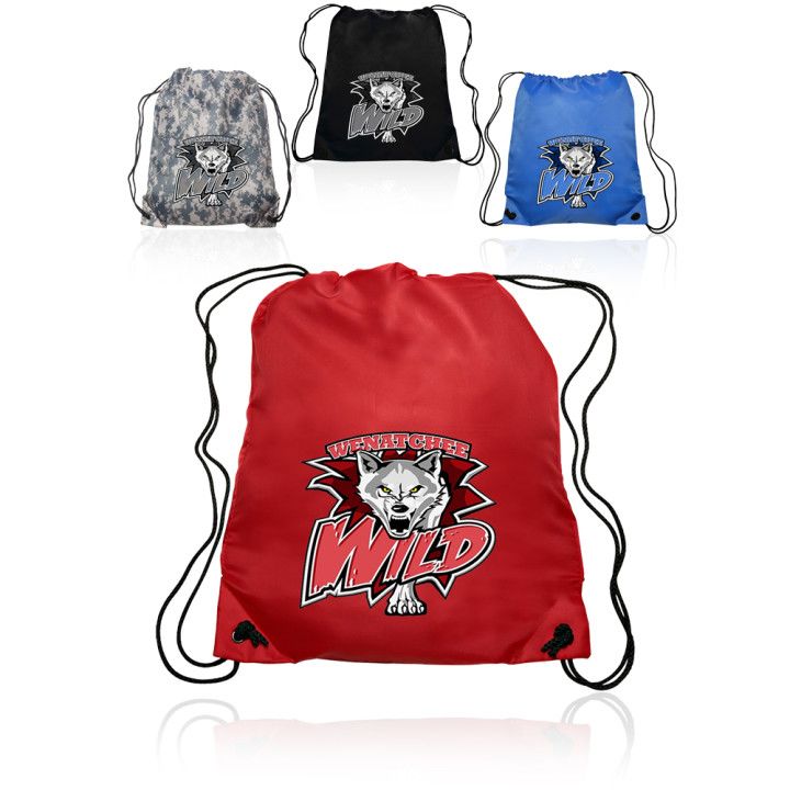Custom Classic Polyester Drawstring Bags