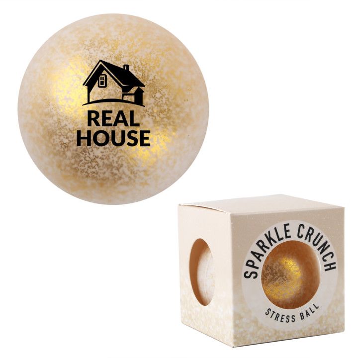 Custom Sparkle Crunch Stress Ball