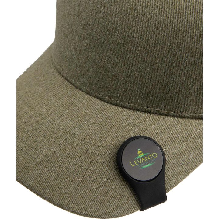 Custom Silicone Hat Clip with Ball Marker