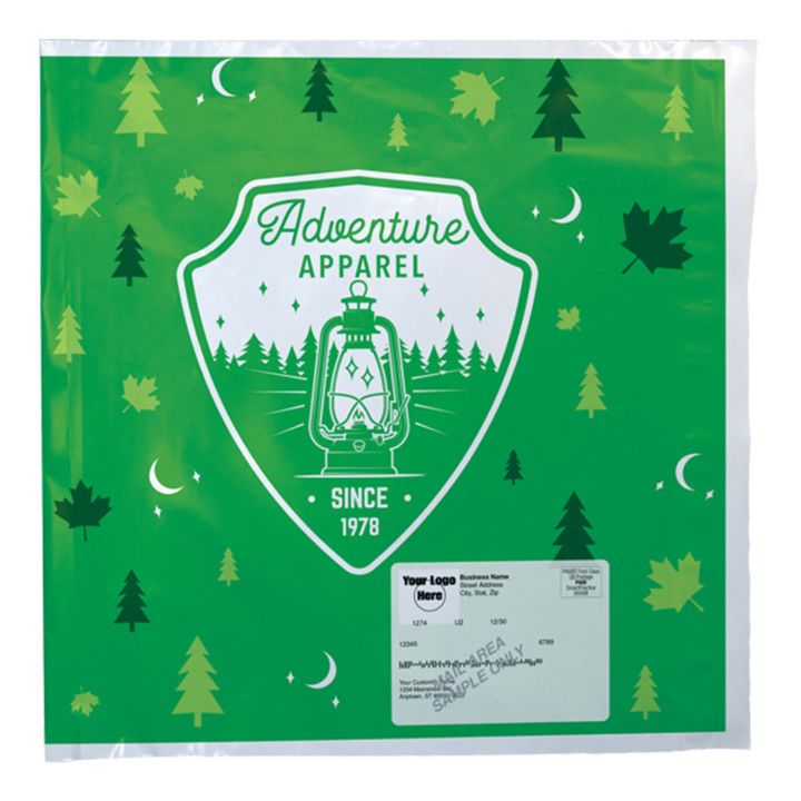 Custom Expandable Poly Mailer 14.25" x 12" x 4"