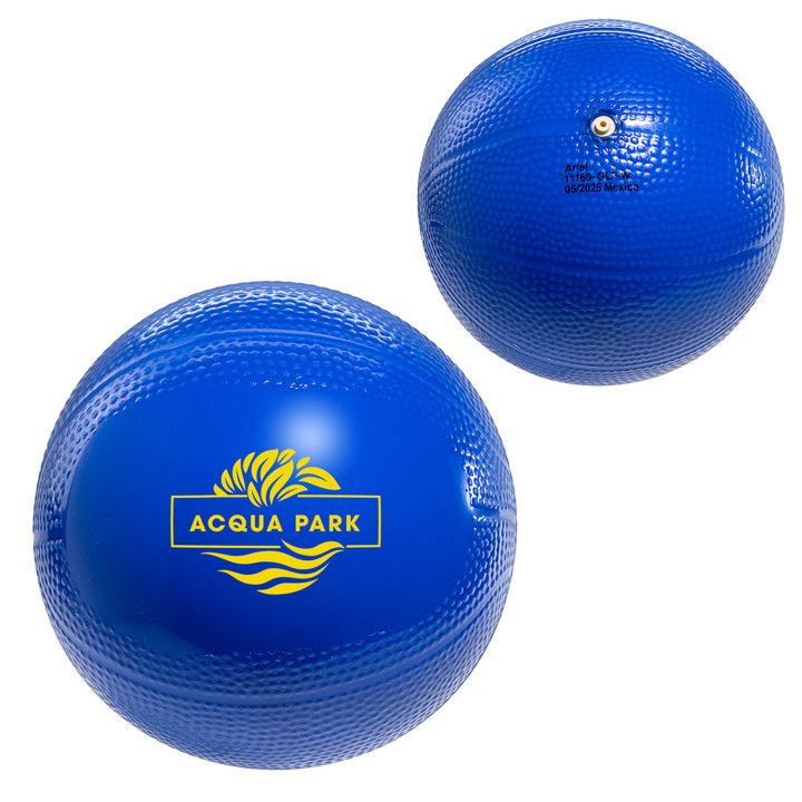Custom Basketball 4" Vinyl Ball