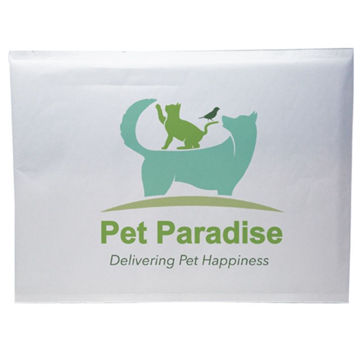 Custom Full Color White Bubble Mailer 10.5 x 16