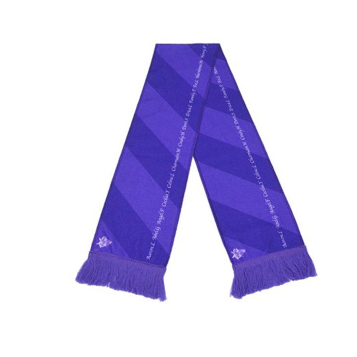 Custom Winter Sublimation Scarf w/ Tassel