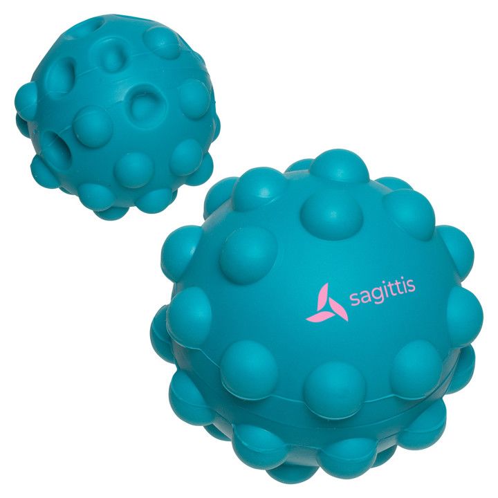 Custom Push Pop Bounce Ball