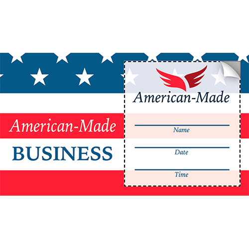 Custom Rectangle Sticker Appointment Card 3.5 x 2