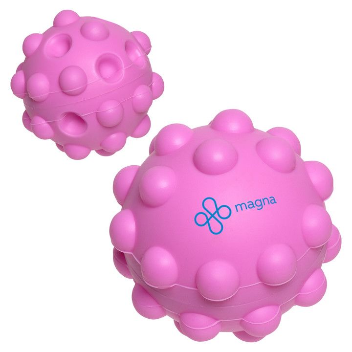 Custom Push Pop Bounce Ball
