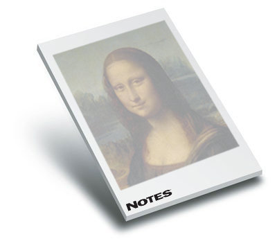 Custom 50-Sheet Non-Adhesive Scratch Pad 4 x 6