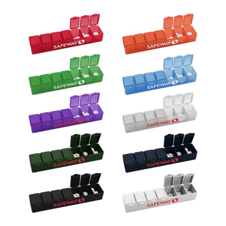Custom Medi-Box 7-Day Pill Case